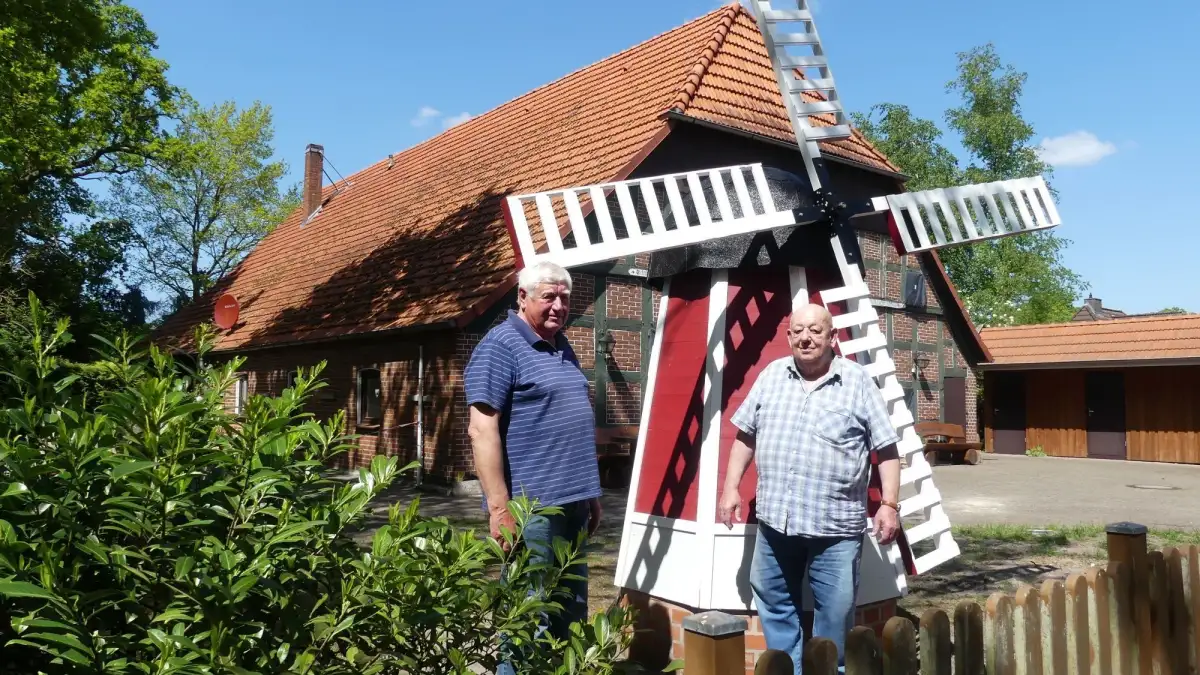 Mini-Mühle in Seebergen restauriert