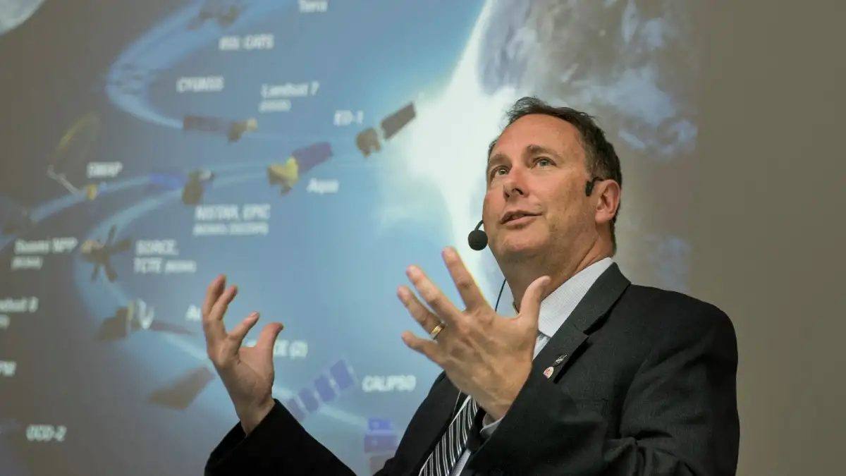 Auf ein Selfie mit dem Nasa-Chef