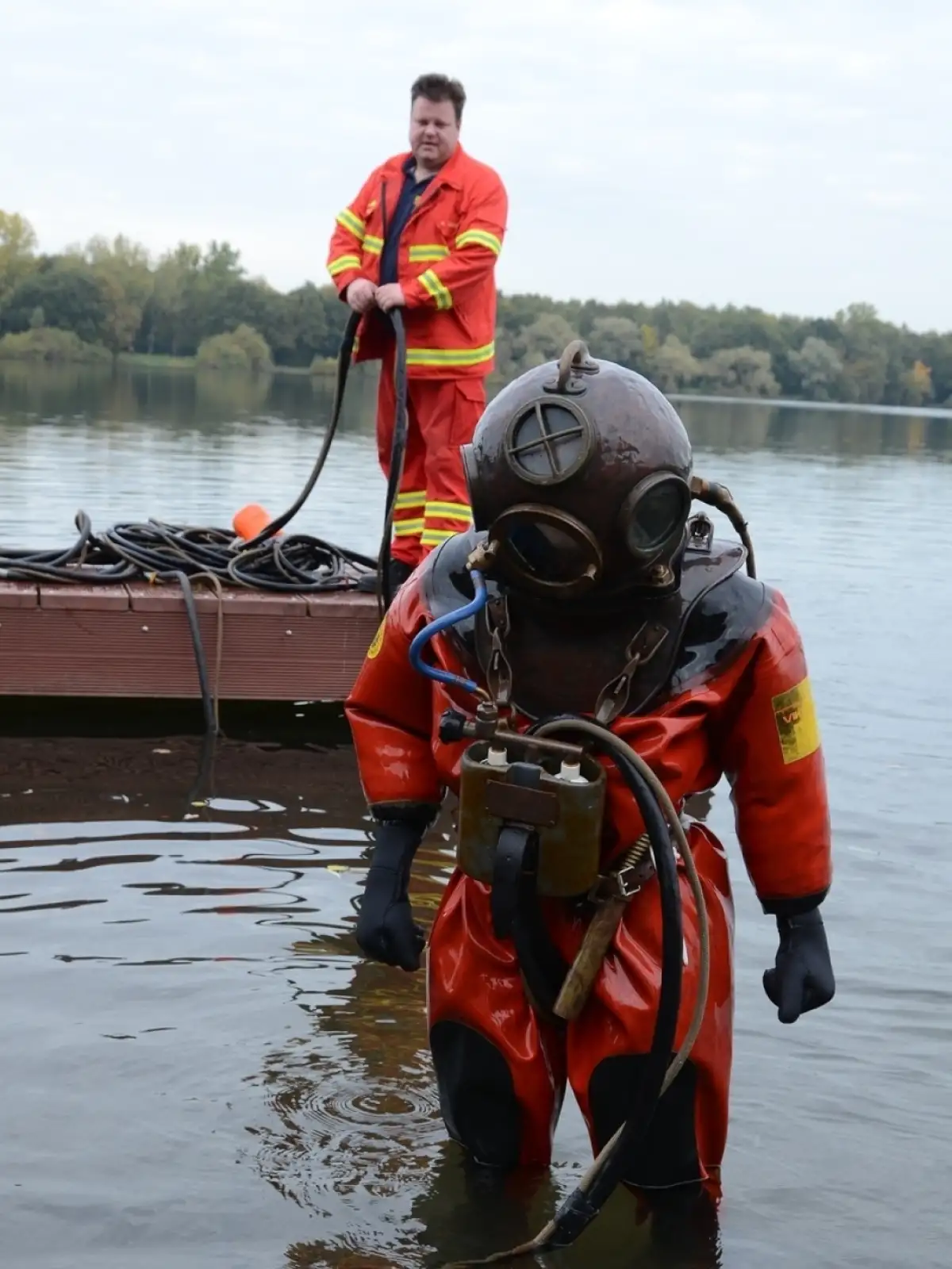 Tauch-Erfahrung mit 80 Kilogramm schwerer Ausrüstung