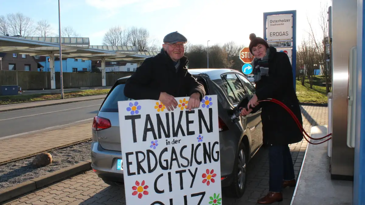 Gas geben für den Schutz der Umwelt