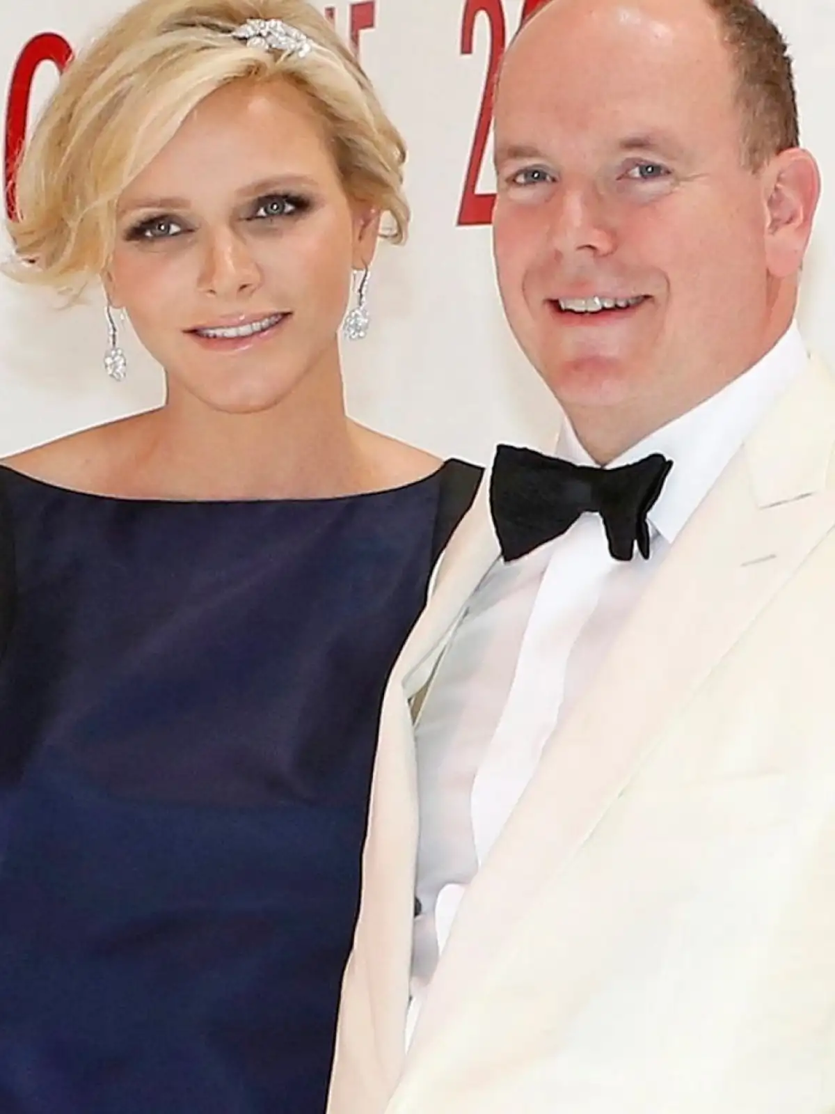 Charlène und Albert sind Eltern