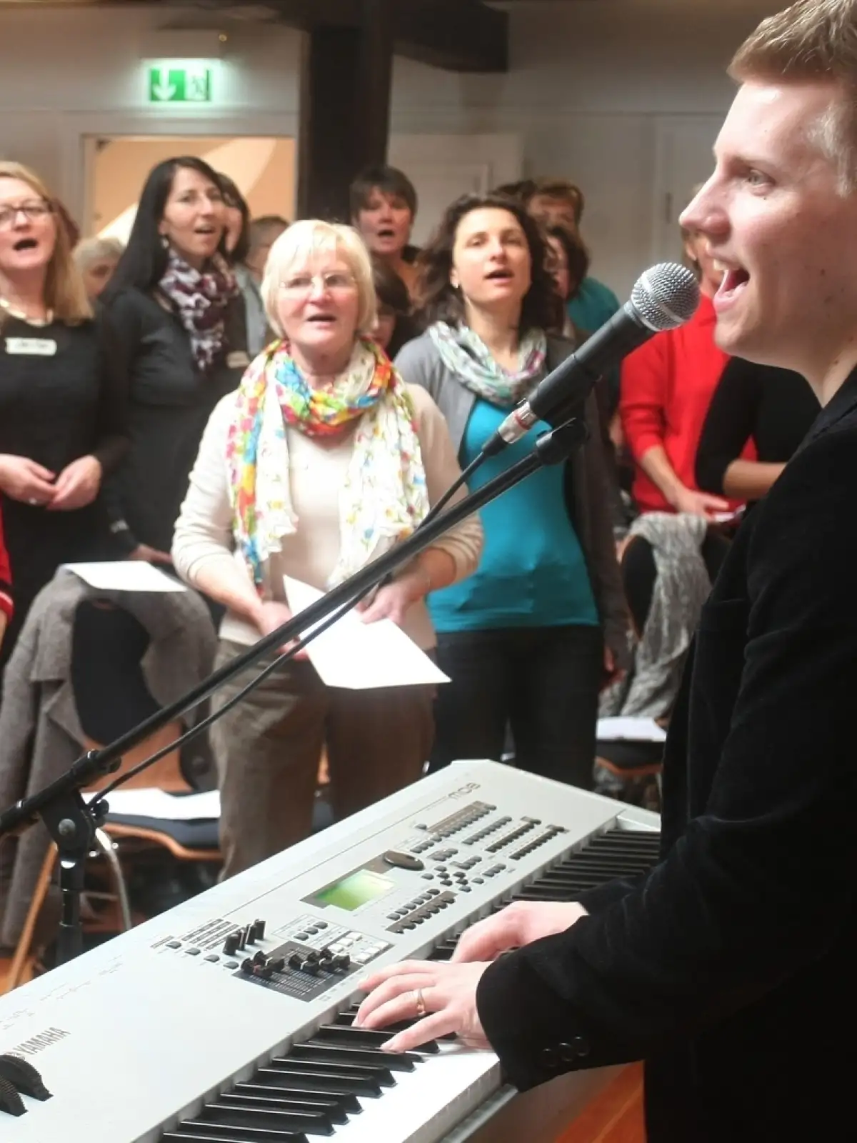 Amazing Grace auf dem Oberdeck