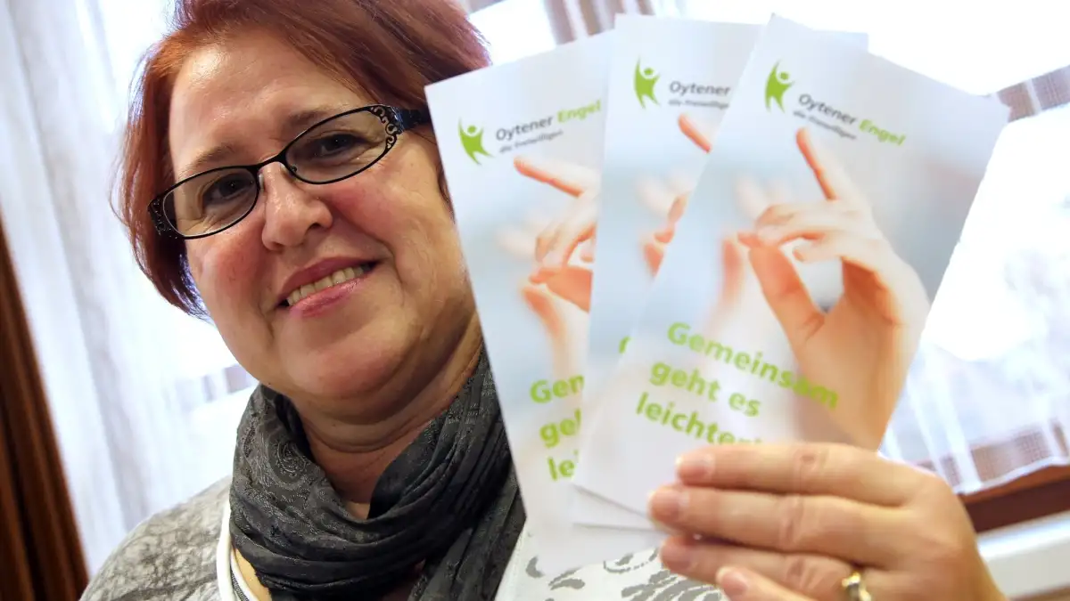 Der erste Oytener Engel ist im Dienst