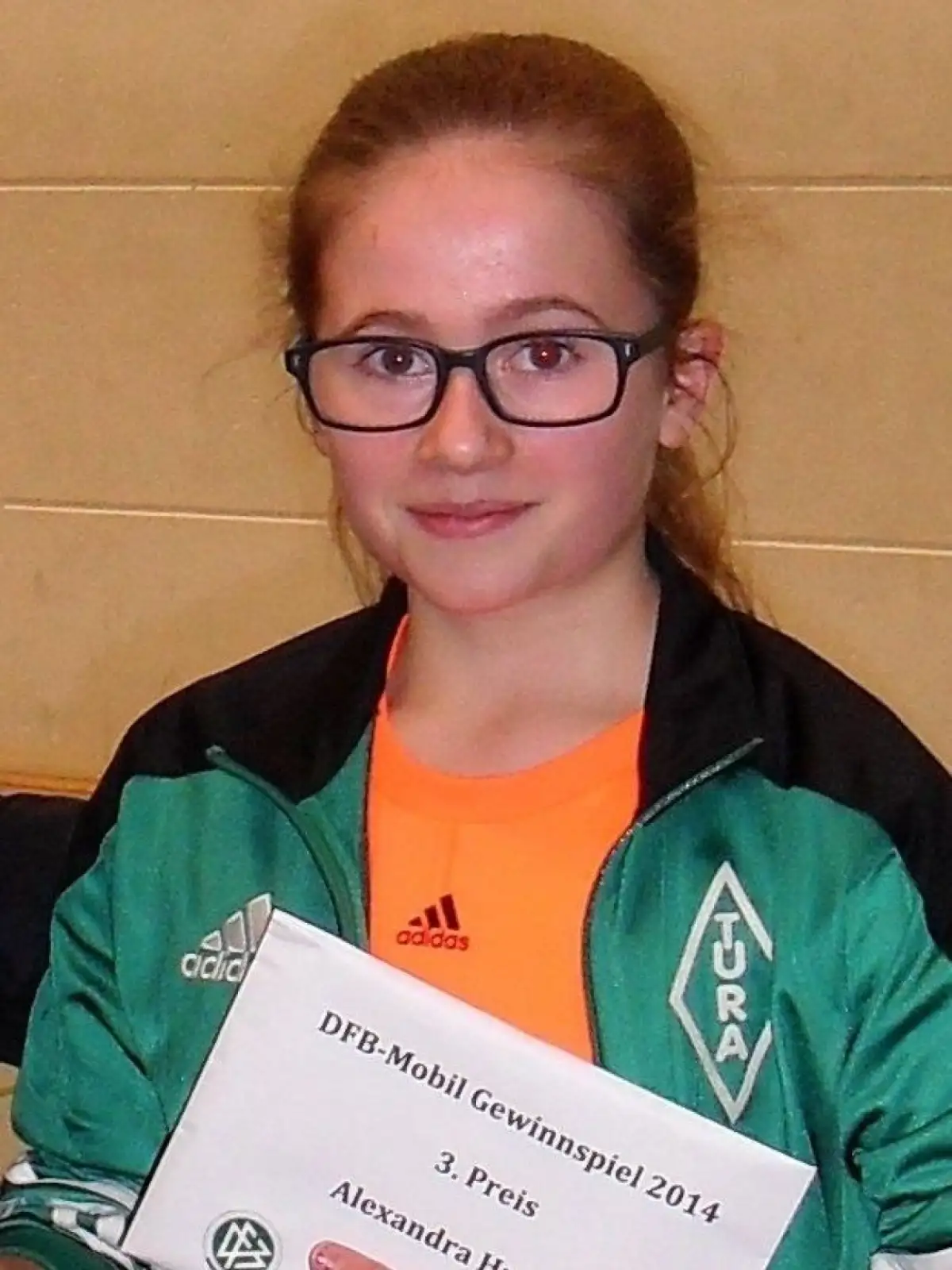 Dritter Preis für Alexandra Hunold