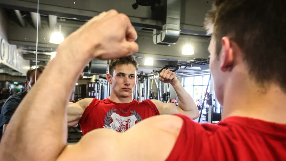 Er will 160 Kilo heben