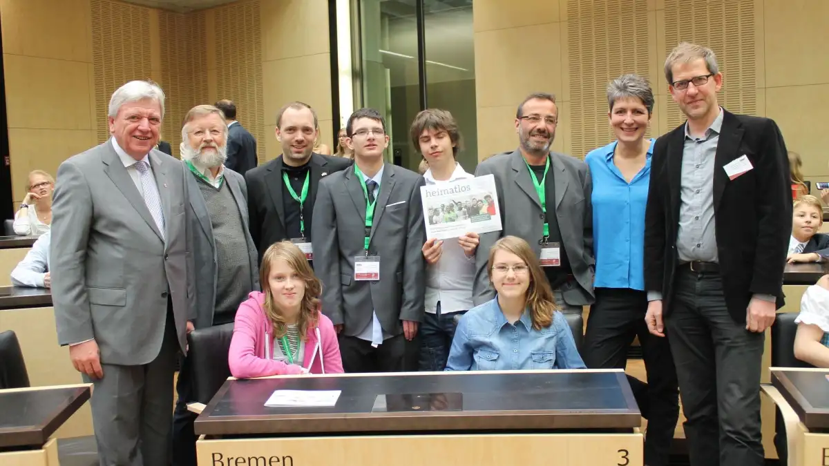 Bremer Schüler im Bundesrat geehrt
