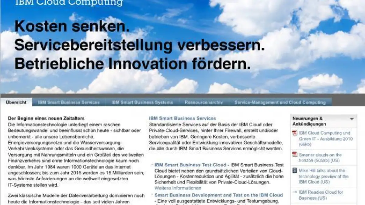 Studie: Cloud Computing birgt Risiken