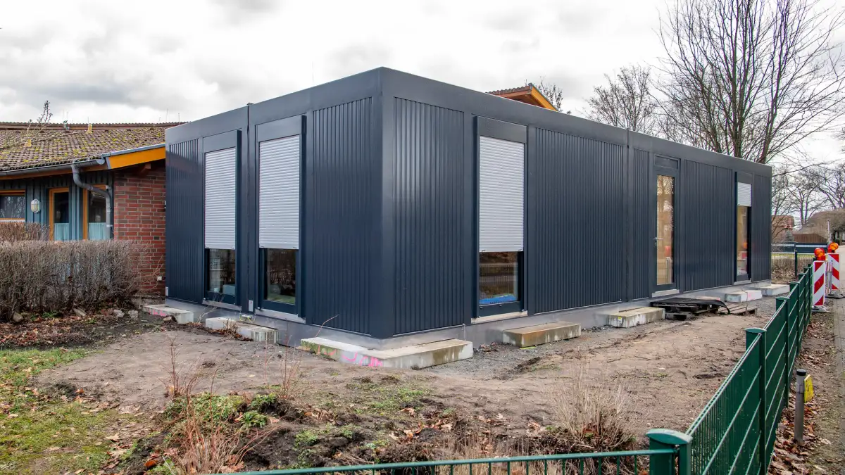Verdener Kita: Modulbau hilft, Betreuungsangebot auszubauen