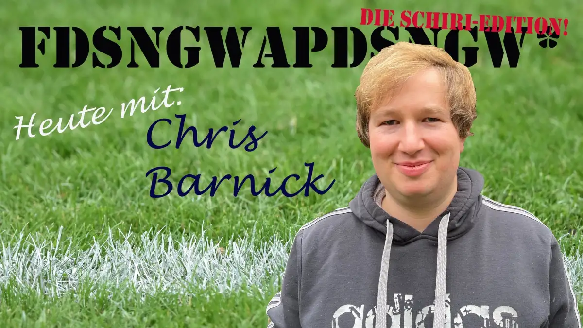 Serienende mit einem Lächeln: FDSNGWAPDSNGW mit Chris Barnick
