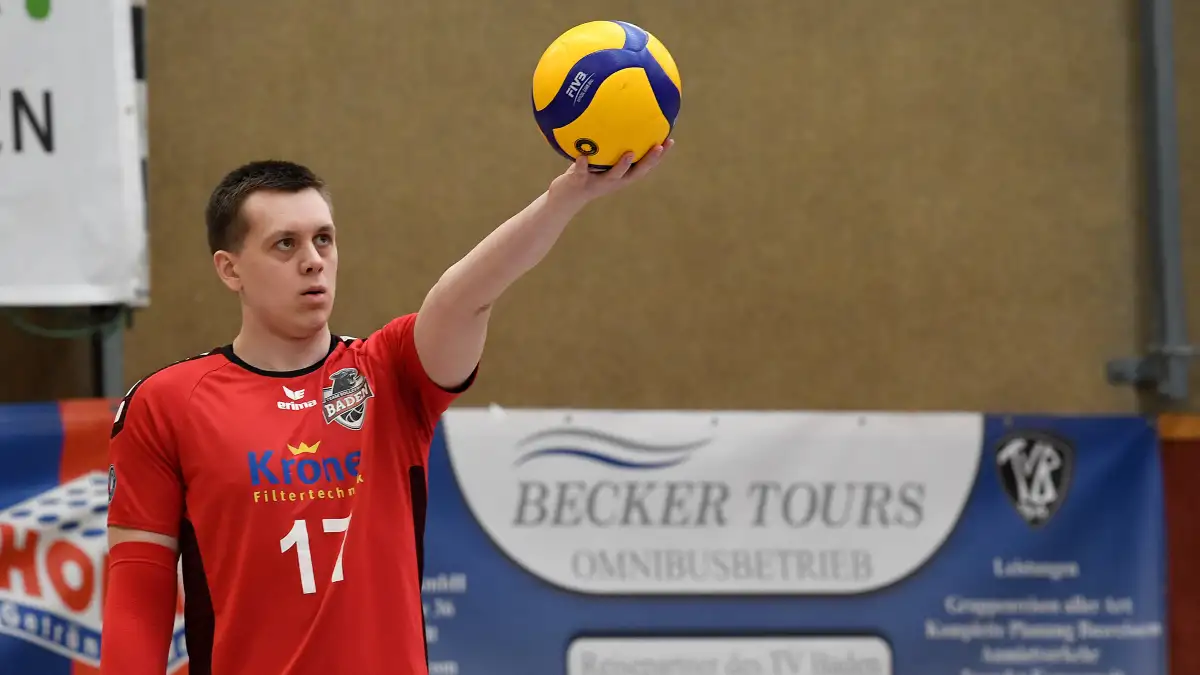 Volleyball-Regionalliga: Artem Tscherwinski kehrt beim TV Baden zurück