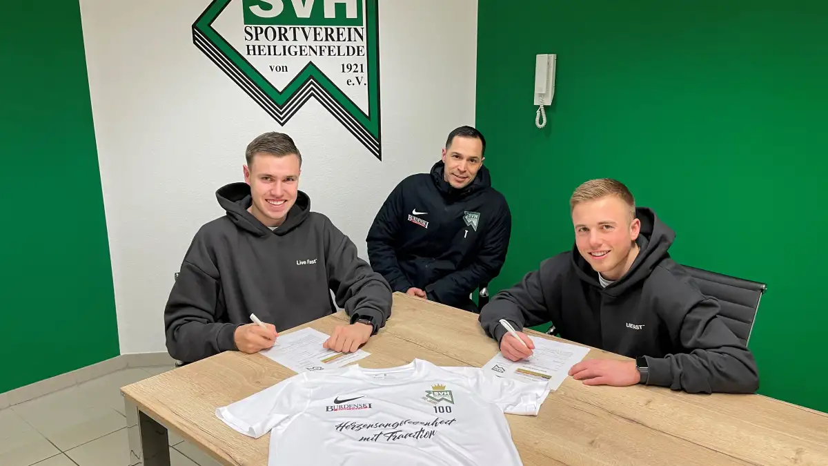Fußball: Verstärkung für die Defensive des SV Heiligenfelde