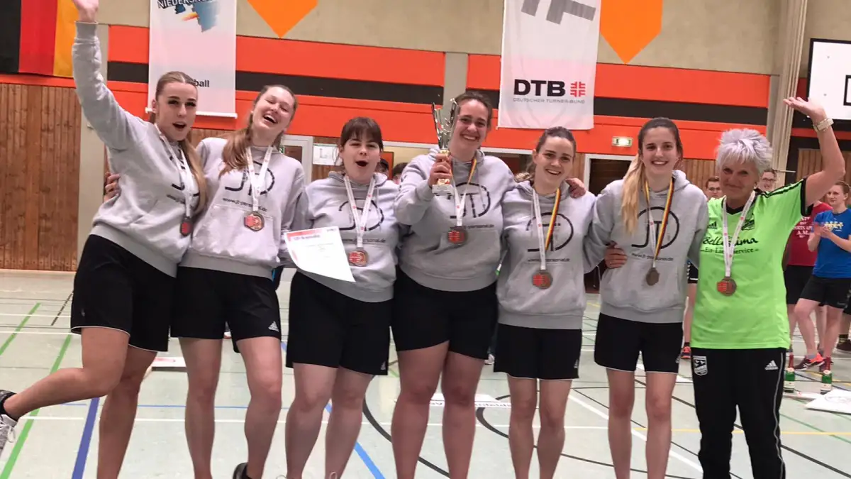 Prellball: Platz drei bei den Deutschen erreicht