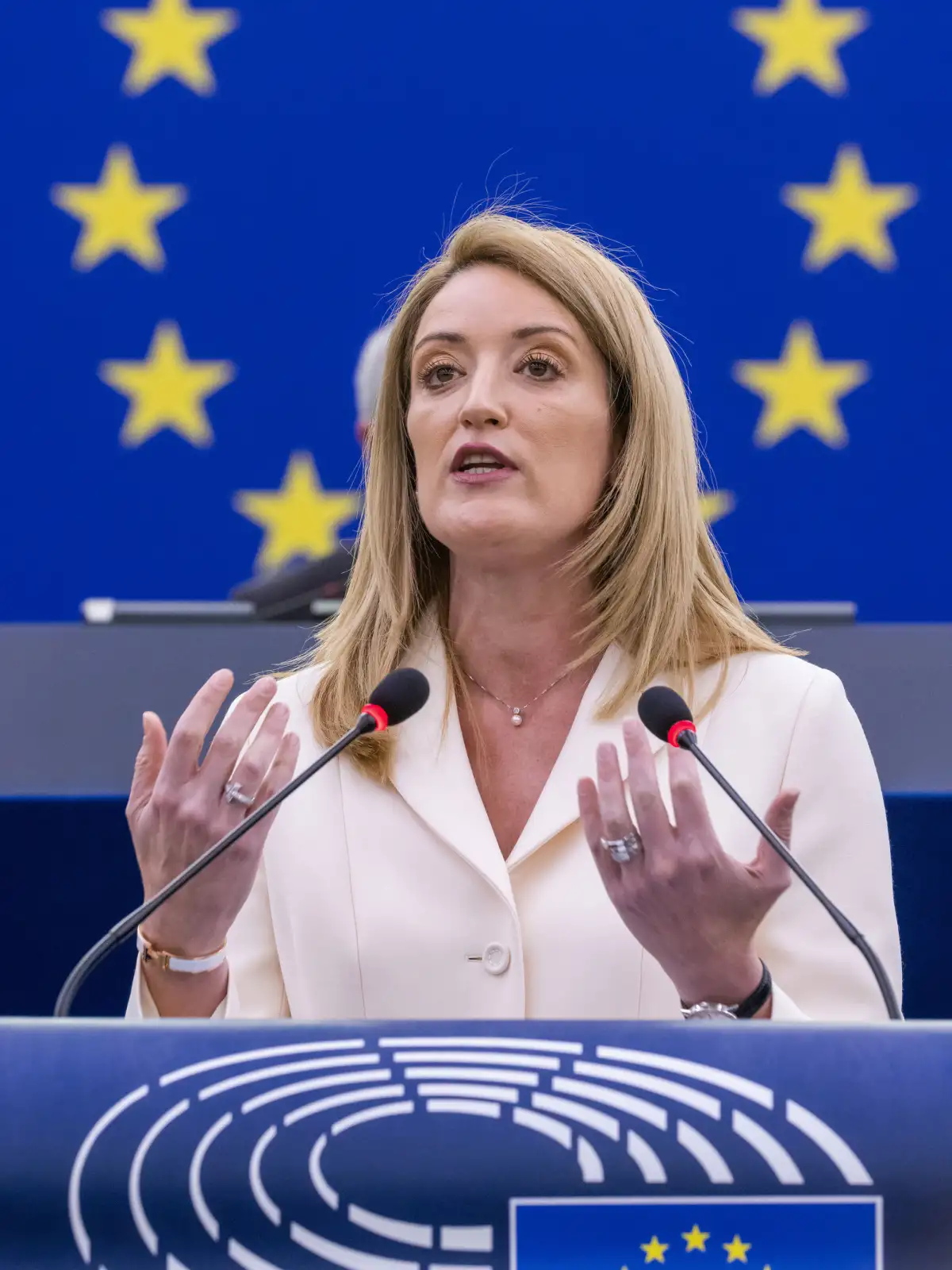 EU-Parlamentspräsidentin Metsola fordert deutsche Führungsstärke