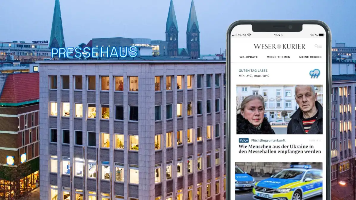 Technische Störung: Startseite des WESER-KURIER nicht erreichbar