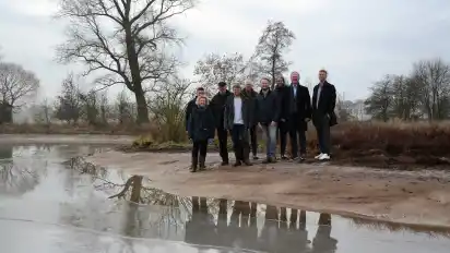 Zwei neue Gewässer für die Artenvielfalt in den Truper Blänken