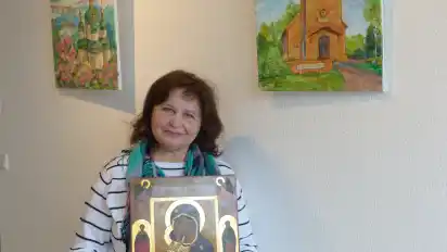 Aus der Ukraine geflüchtete Künstlerin stellt in Schwanewede aus