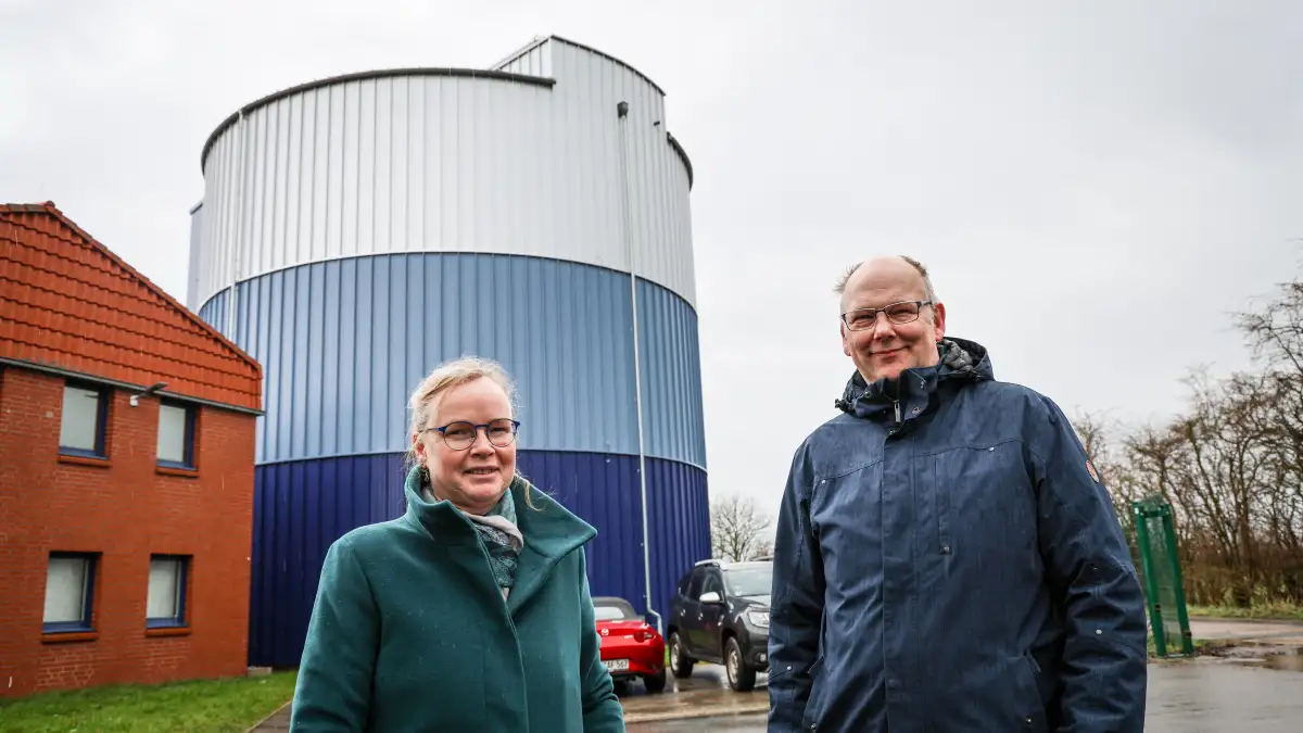 Kläranlage Thedinghausen-Eißel: Neuer Faulturm in Betrieb