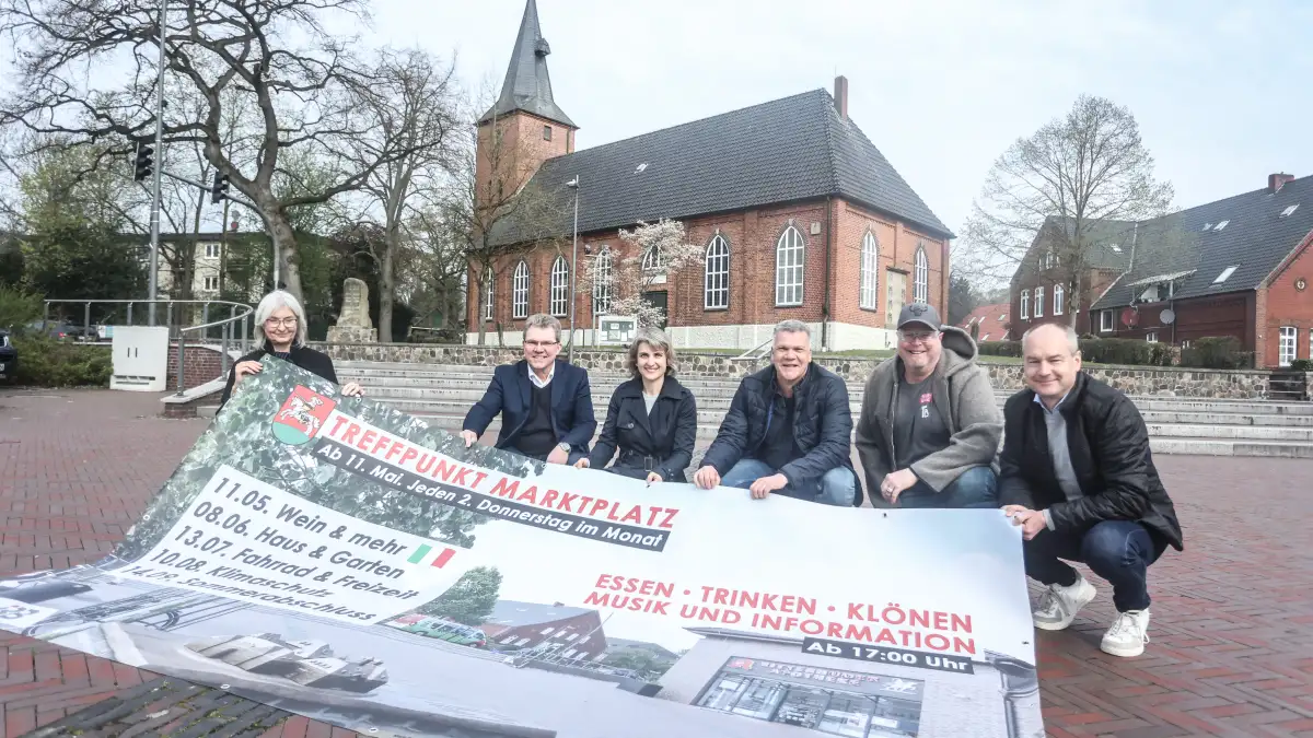 Ritterhuder Marktplatz soll durcht Events zum Treffpunkt werden
