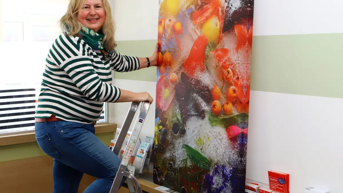 Bruchhausen-Vilsen: Kunstausstellung von Britta Gansberg im Rathaus