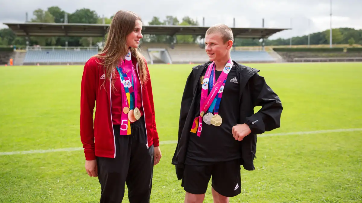 Special Olympics: Unvergessliche Reise für Lisa-Marie und Florian Bork