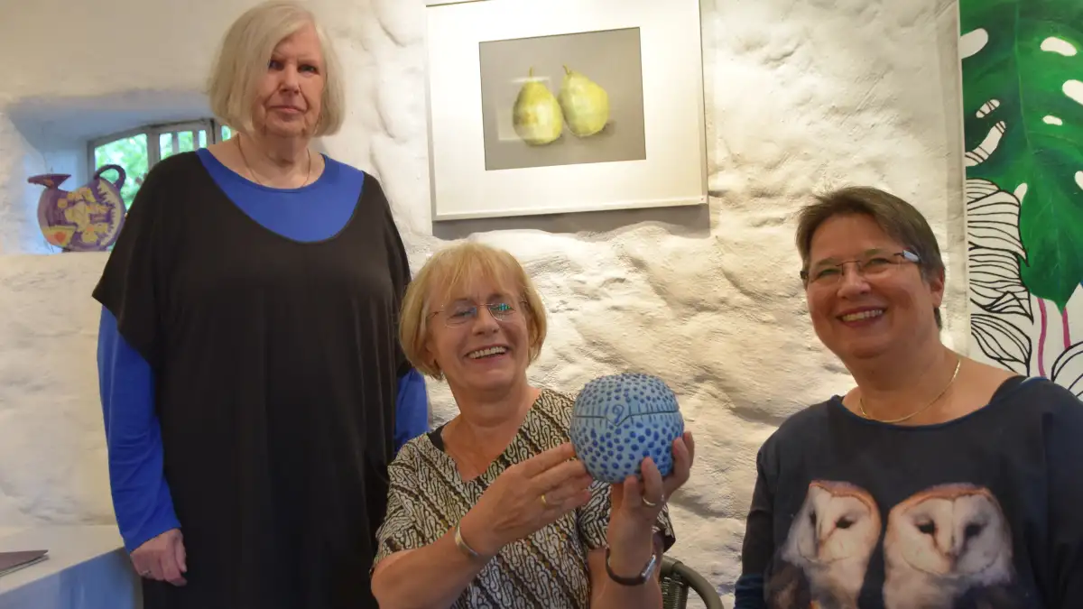 Worpswede: Frauengruppe präsentiert ihre Kunst im Gute-Werke-Laden