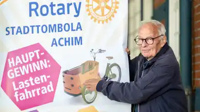 Erich Brookmann ist seit über 15 Jahren Organisator der Stadttombola