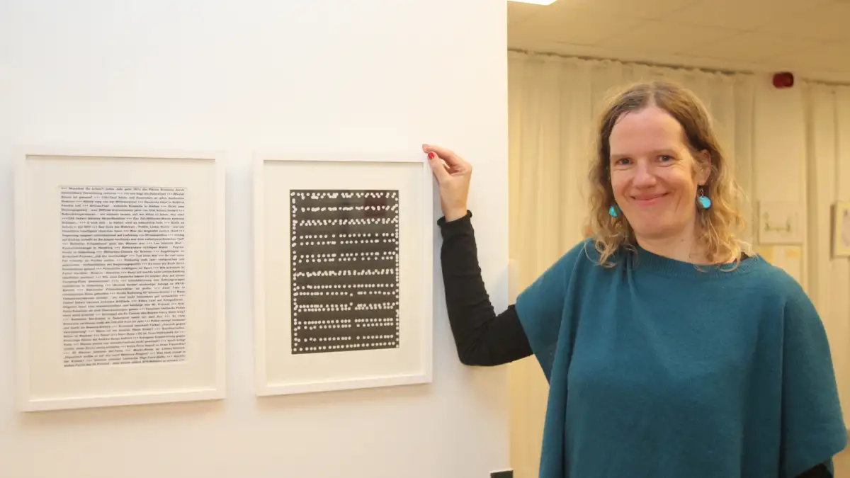 Im Bremer Creative Hub ist die Austellung "Schreibstoff" zu sehen