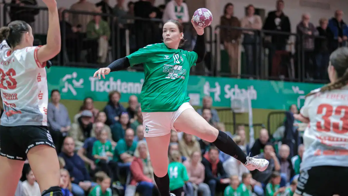 2. Handball-Bundesliga Frauen: Werder gewinnt Topspiel gegen Nürtingen