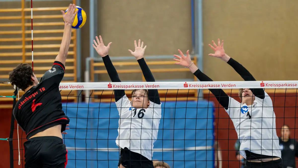 Volleyball-Oberliga: TV Baden feiert im Lahof zwei Siege