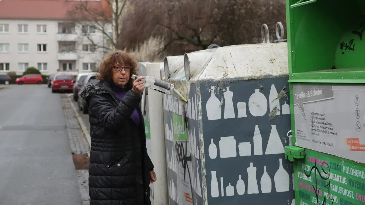 Glascontainer In Bremen