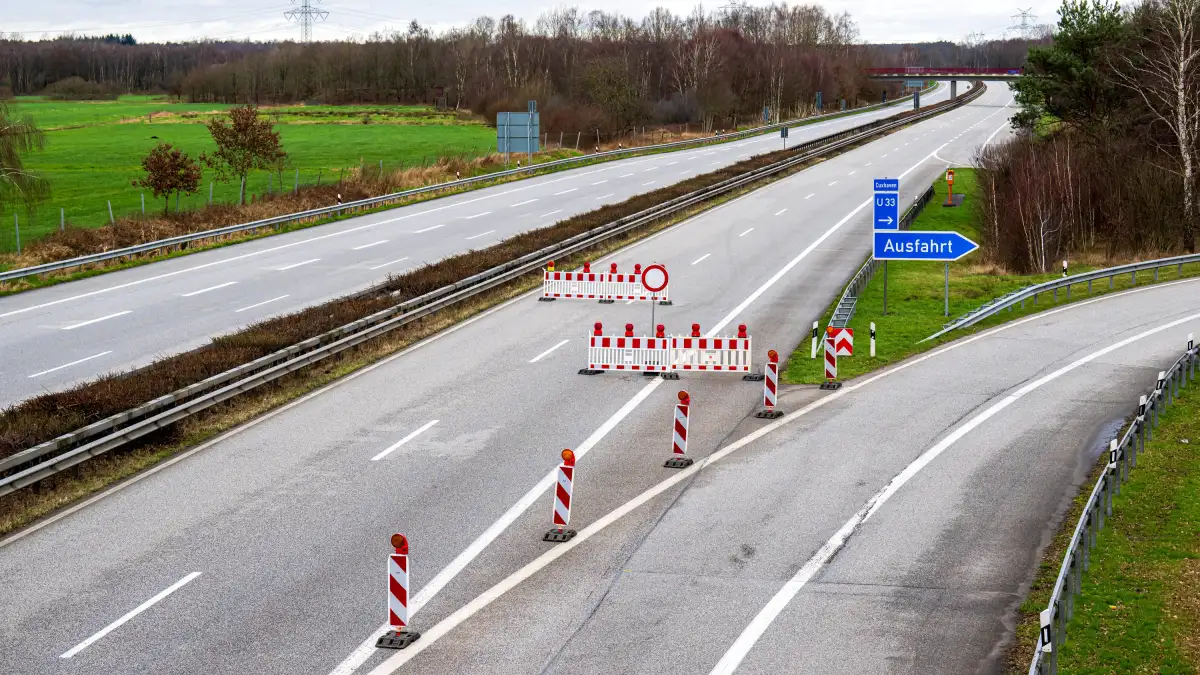 Sperrung auf A 27 bei Bremen soll Ende März aufgehoben werden
