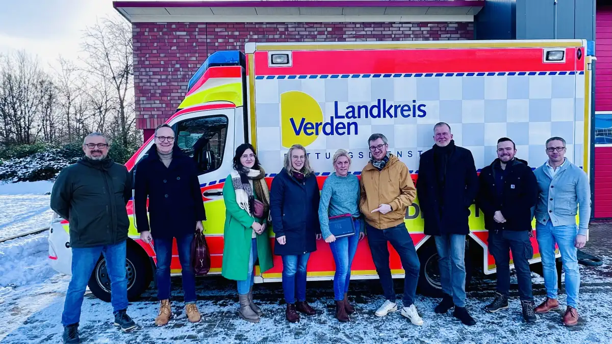 Rettungsdienst im Landkreis Verden wird digital