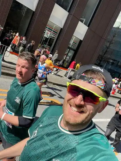 Marathon: Patrick Jahn und Stefan Harmsen erfüllen sich Lebenstraum