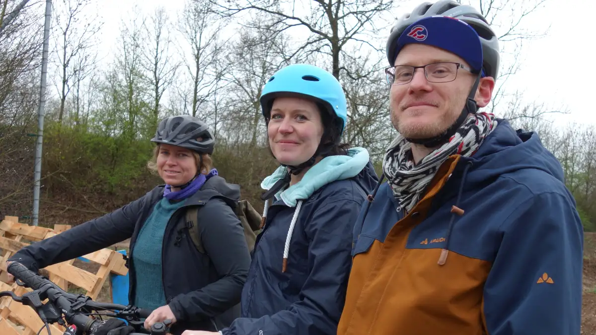 Fahrradkultur in Bremen: Der neue Pumptrack nimmt Form an
