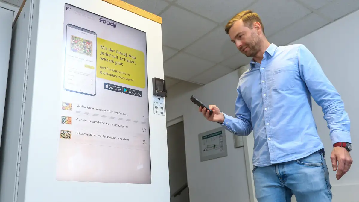 Foodji statt Kantine: Wo es in Bremen gesundes Automatenessen gibt