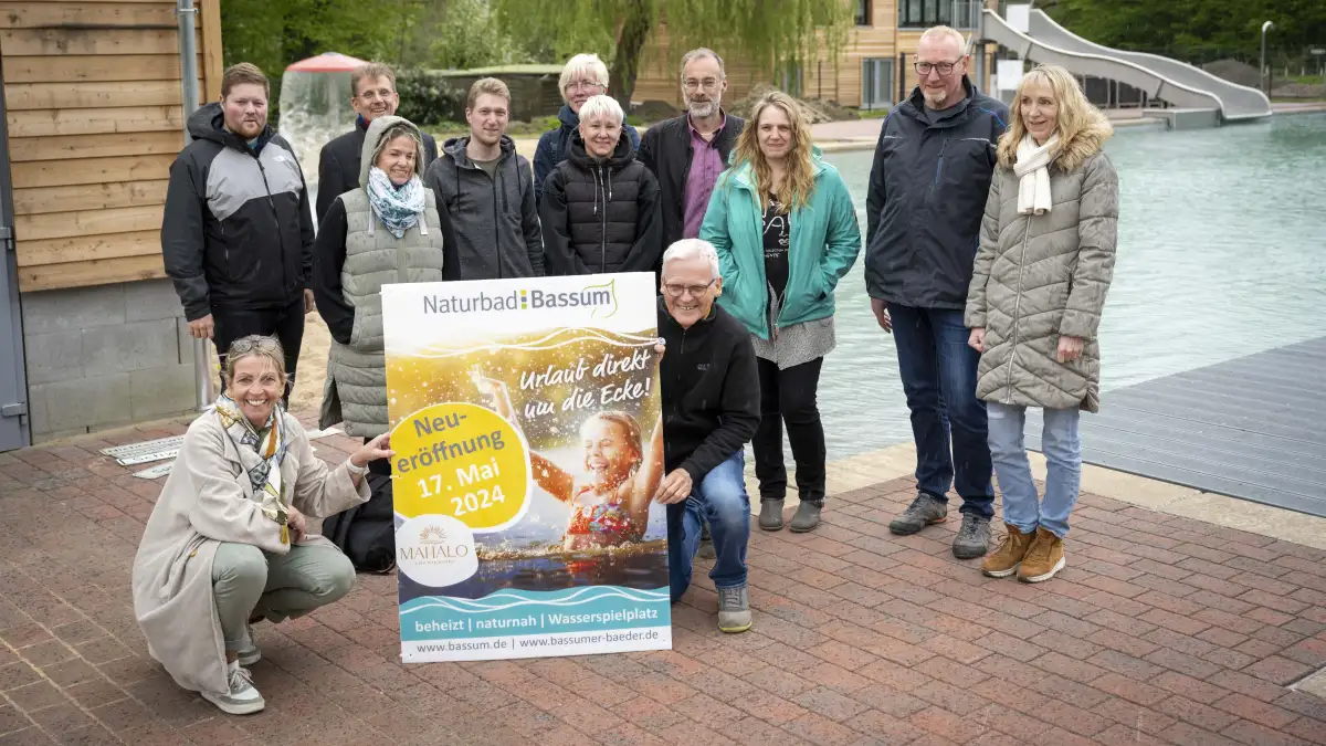 Bassumer Naturbad: Eröffnung ist am 17. Mai geplant