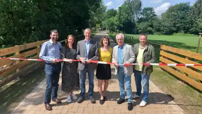 Neuer Weg zur Freilichtbühne in Lilienthal