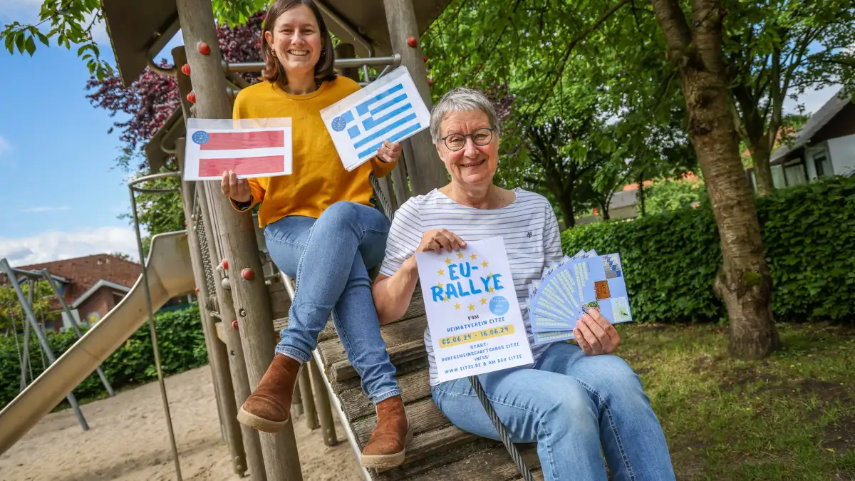 EU-Rallye in Verden-Eitze: Heimatverein weckt Interesse für Europa