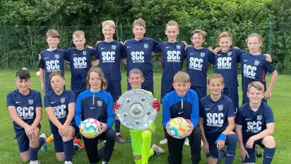 Fußball: D-Junioren des VfL Stenum feiern Kreisliga-Meisterschaft
