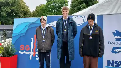 Medaillenregen für Koriath und Falk vom Grafen Schwimmteam