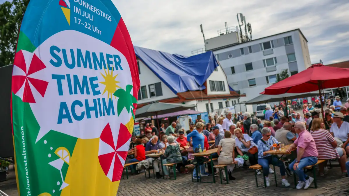 Achim feiert den Sommer: Summertime-Reihe zieht viele Gäste an