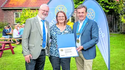 Rotary Club Hude-Oldenburg: Neuer Präsident Franz Nieper hat viel vor