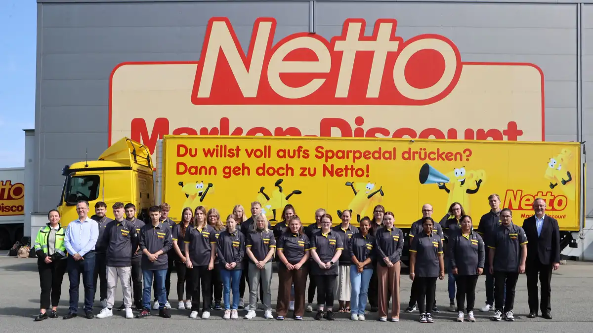 Ganderkesee: 140 neue Azubis bei Netto begrüßt
