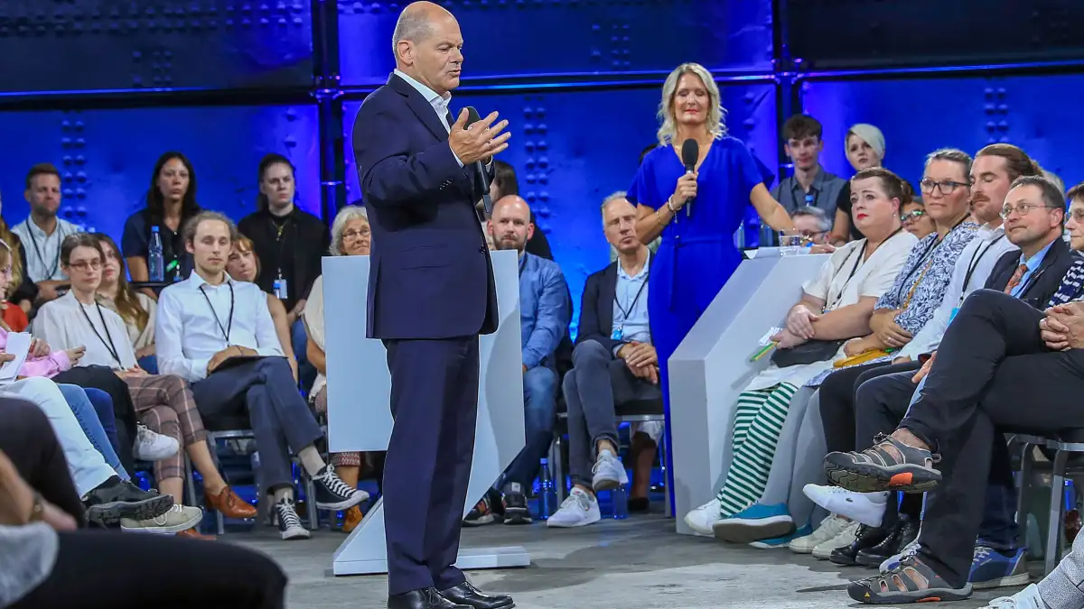 Bremen: So lief das Kanzler-Gespräch mit Olaf Scholz