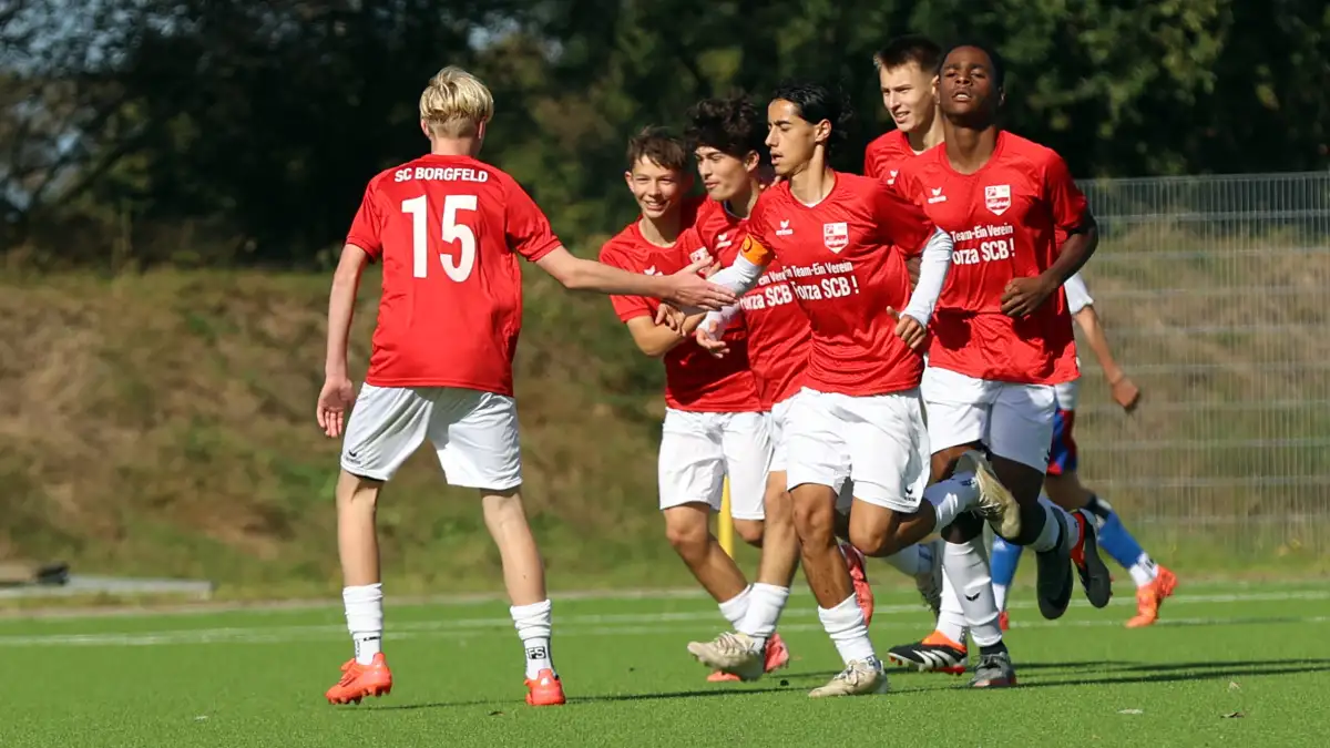 C-Junioren-Regionalliga: SC Borgfeld wieder über dem Strich