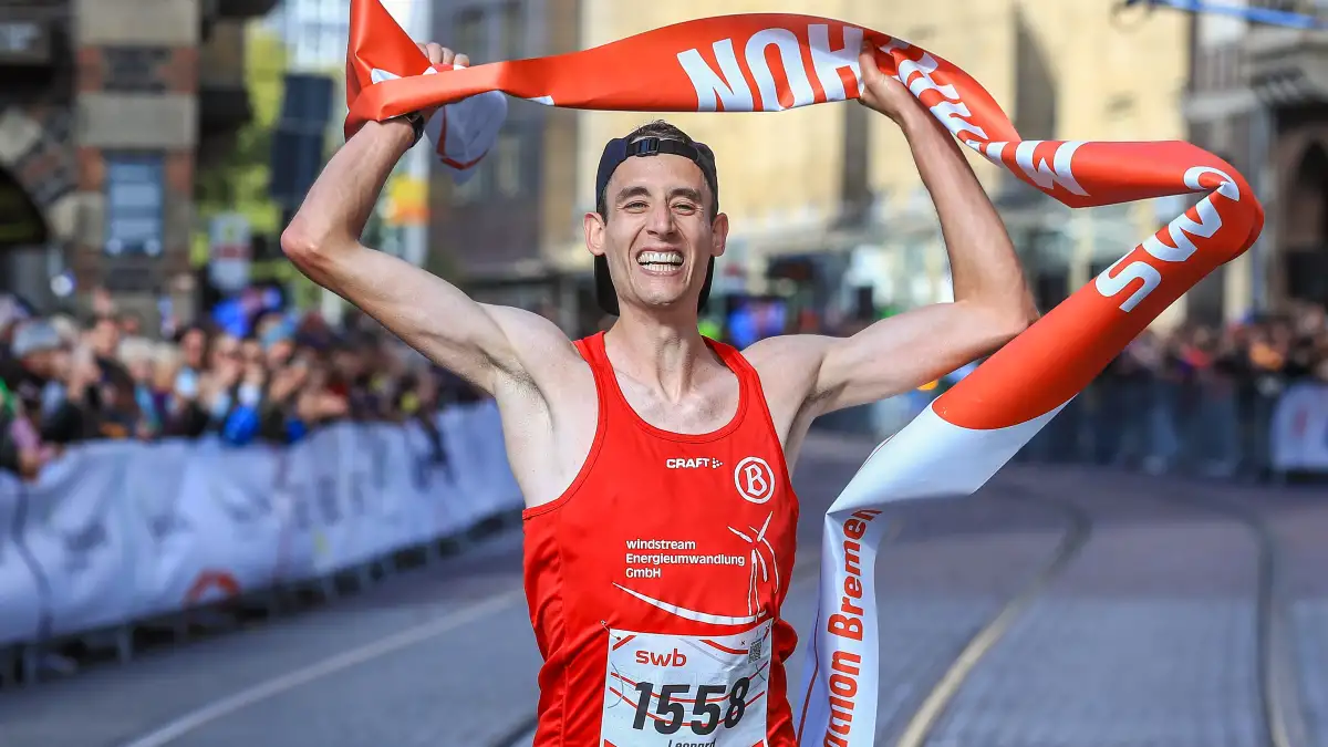 Leonard Maisch triumphiert beim 19. SWB-Marathon in Bremen
