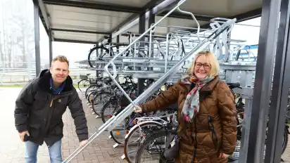 Syke: Bike+Ride-Anlage erhält Lob vom ADAC