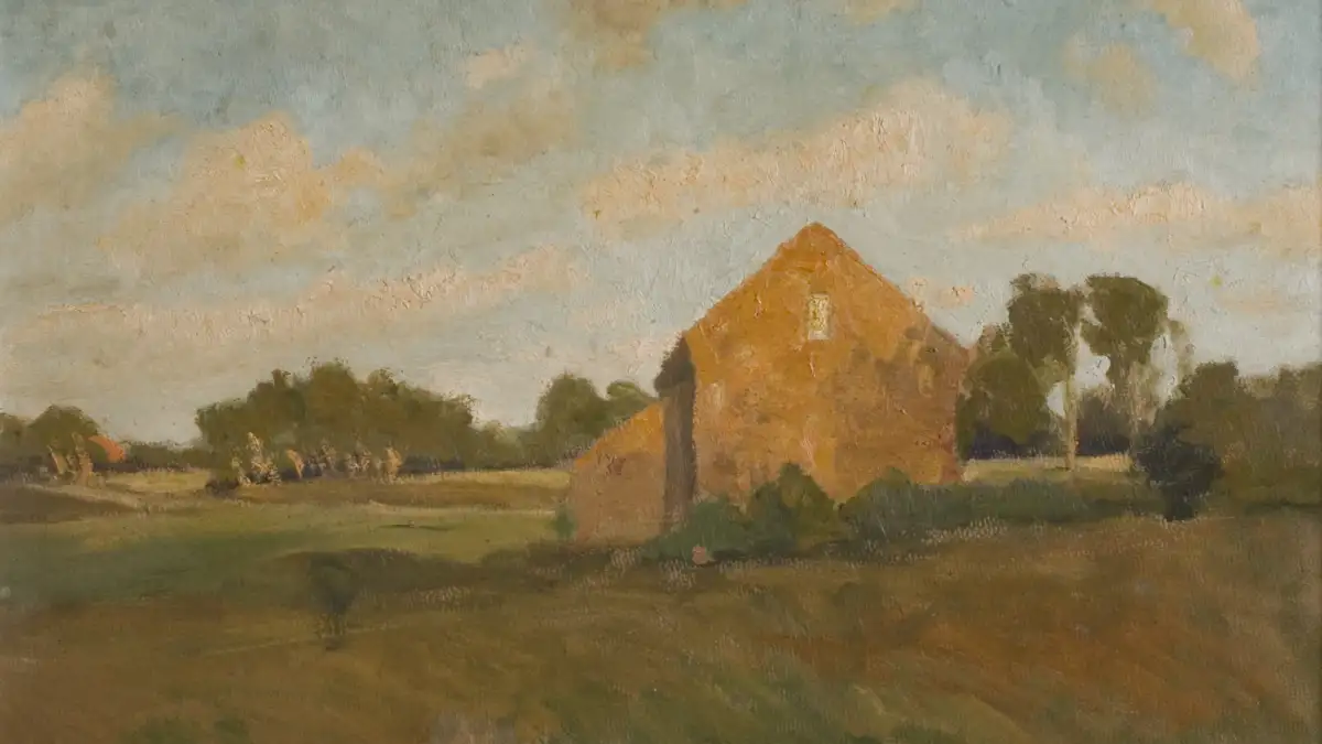 Overbeck-Museum Vegesack: Ölstudie von Fritz Overbeck wurde angekauft