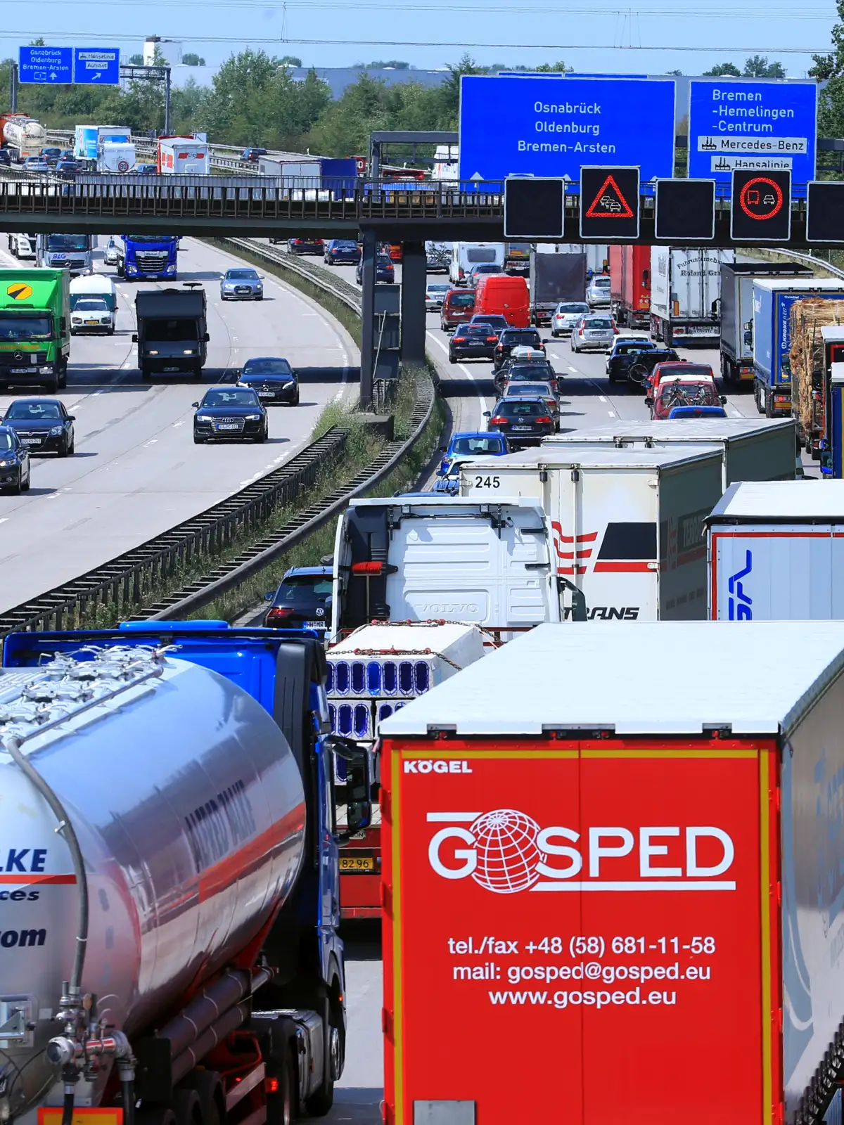 Bremer Staus verschärfen sich durch Brückensanierungen