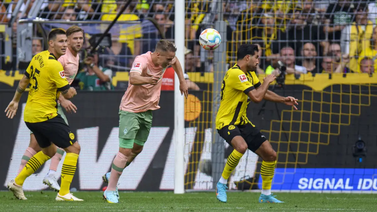 Die schönsten Tore zwischen Werder Bremen und Borussia Dortmund
